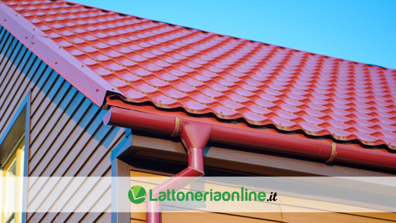 Grondaie e scossaline alluminio: protezione e efficienza per casa ...